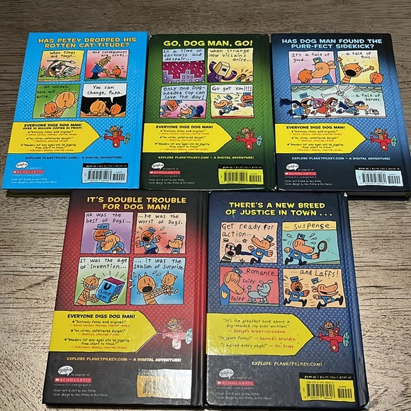 Other | Dog Man Book Collection By Dav Pilkey | Poshmark